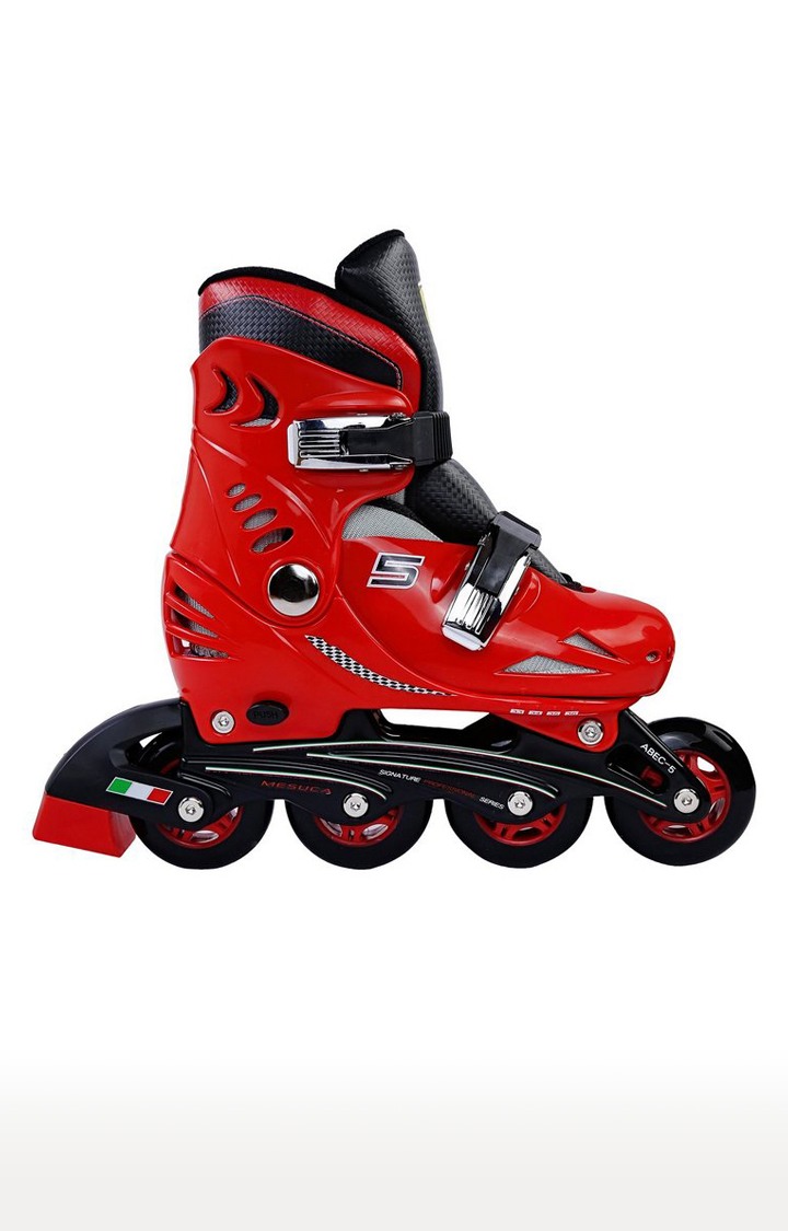 Mesuca Red Inline Skate Combo