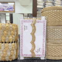 Golden Silver & Cutwork Laces