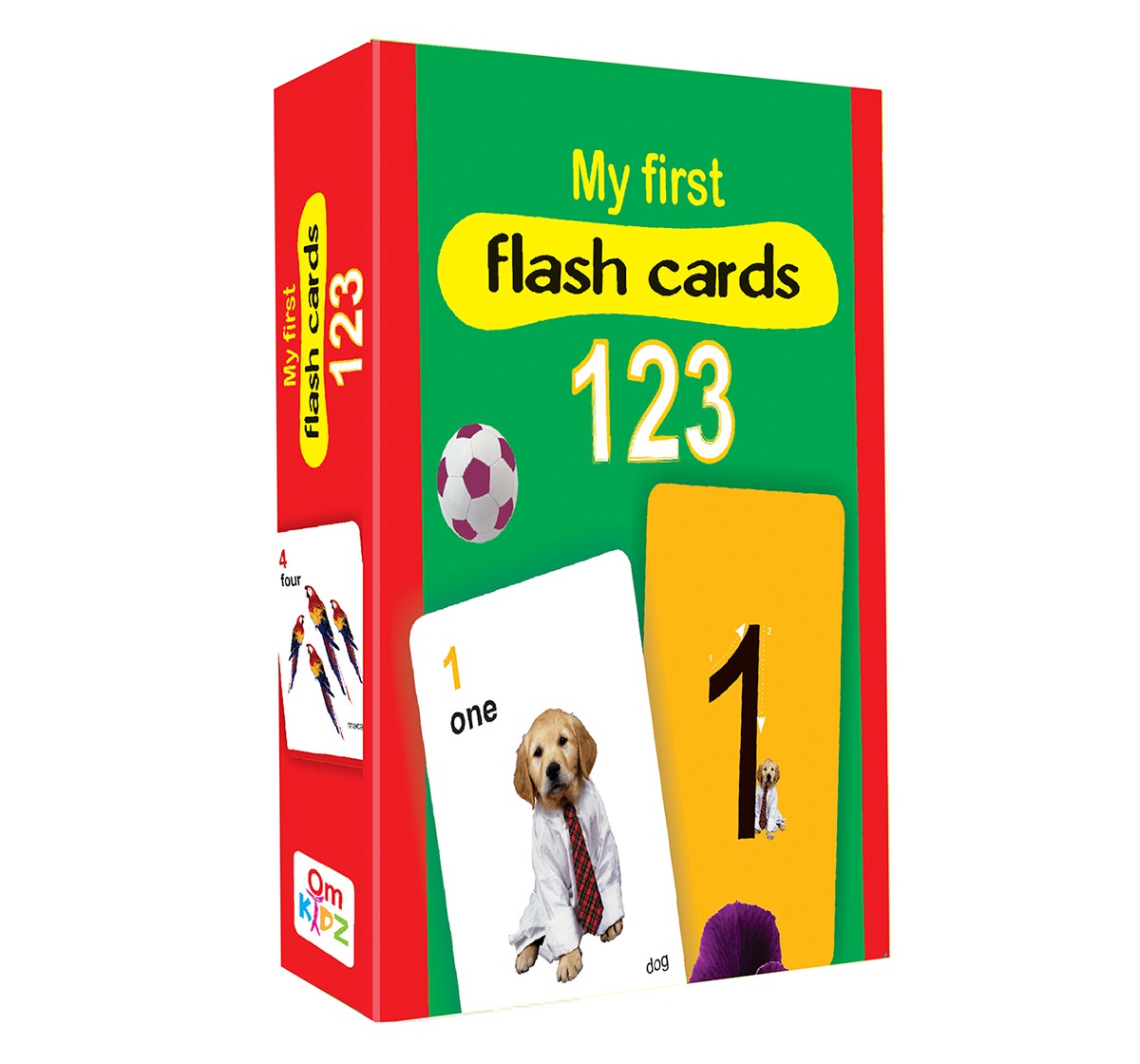 tiny tots flash cards 123