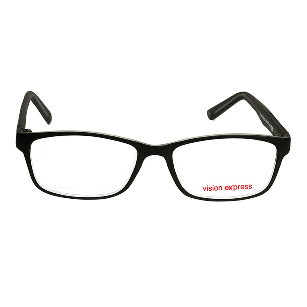 Full Rim Polycarbonate Rectangle Black Medium Vision Express 12033 ...