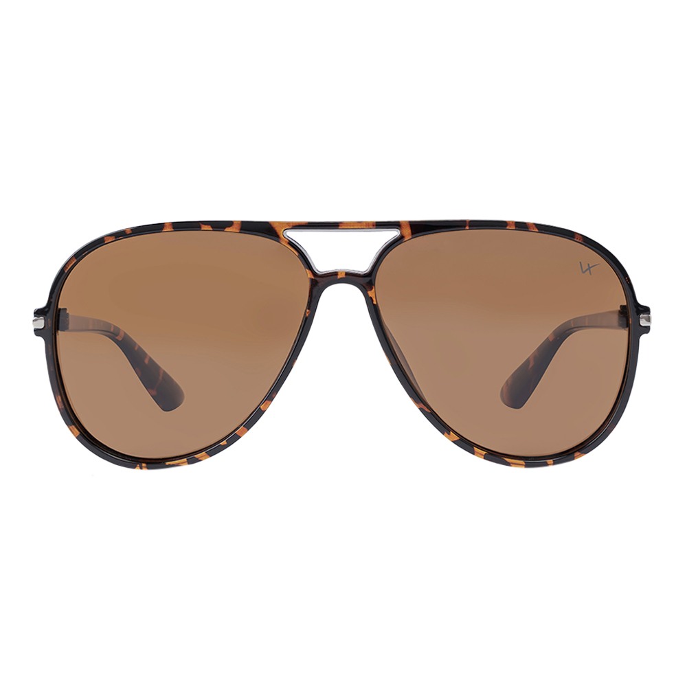 Brown Aviator Sunglasses 12091P