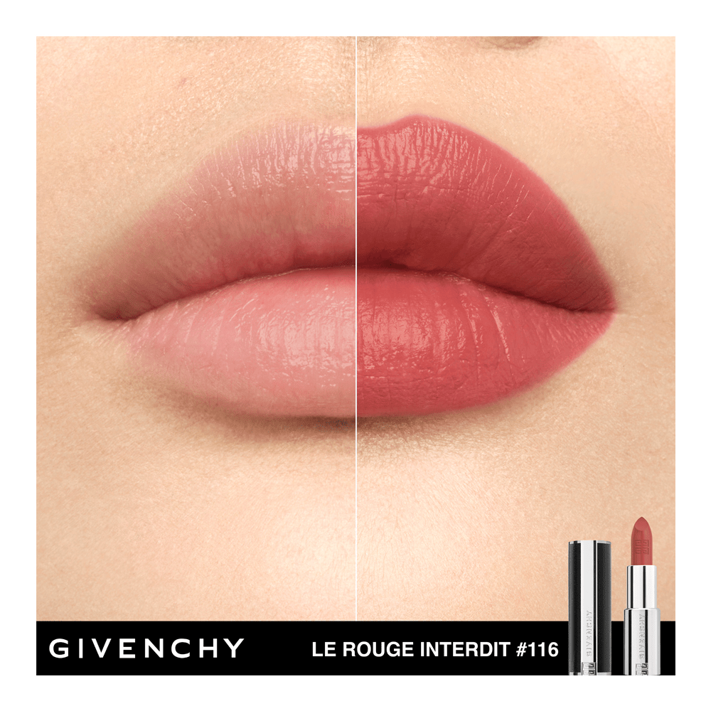 Le Rouge Interdit Intense Silk Lipstick • N116 Nude Boisé