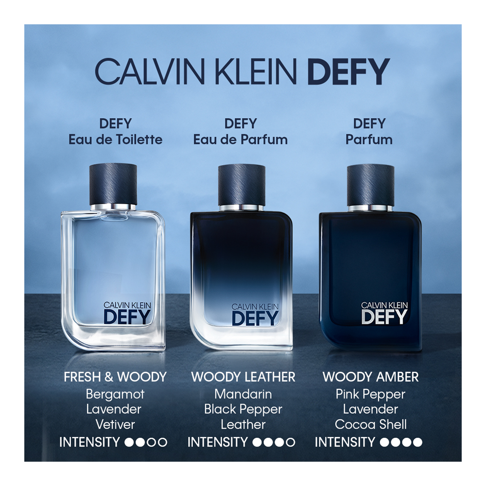 Defy Eau De Parfum For Him (Male Perfume) • 100ml
