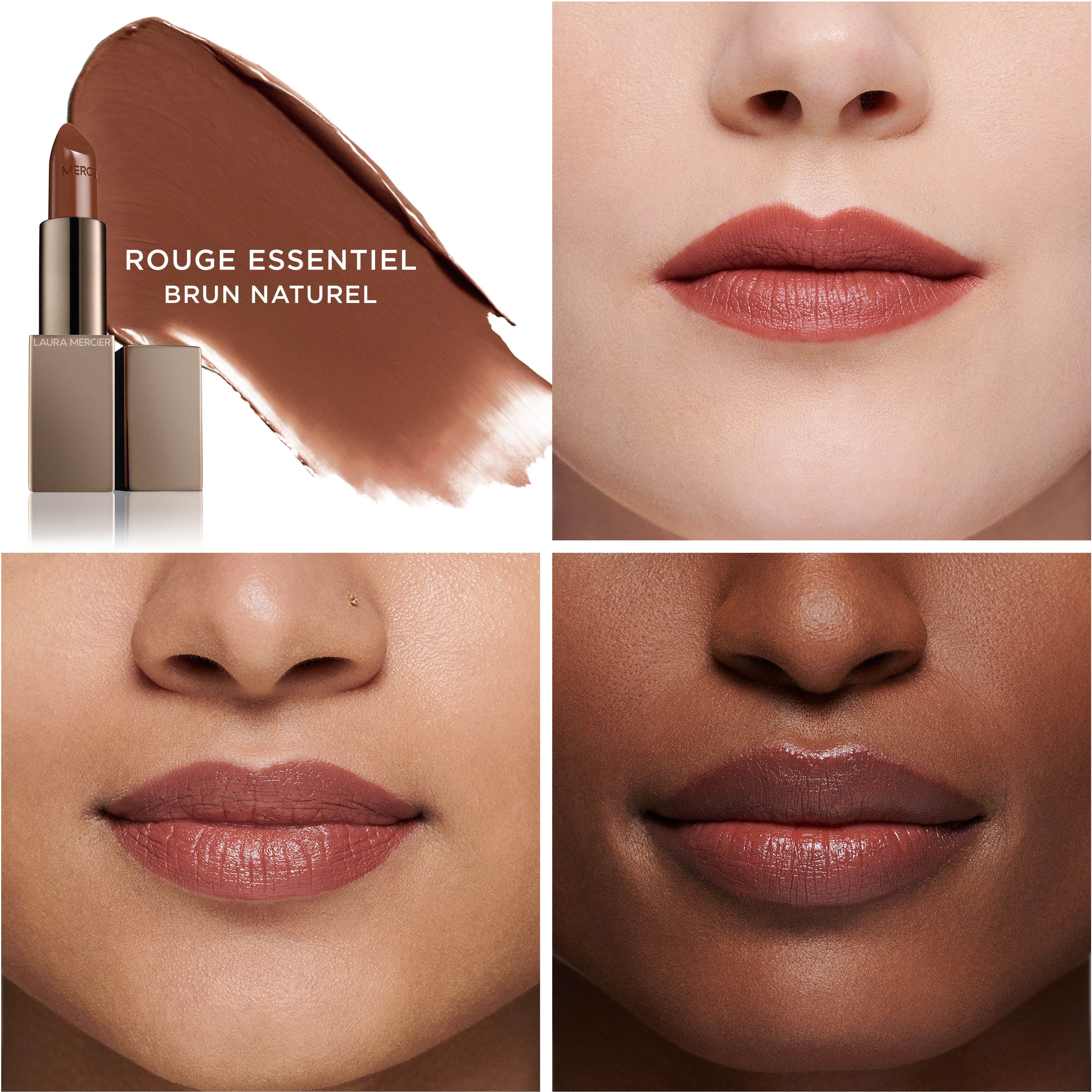 Rouge Essentiel Silky Creme Lipstick • Brun Naturel