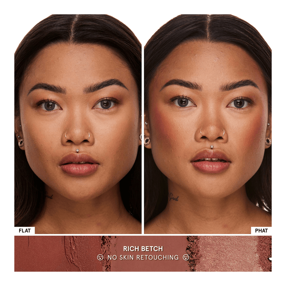 Cheek Clapper 3D Blush Trio • Rich Betch