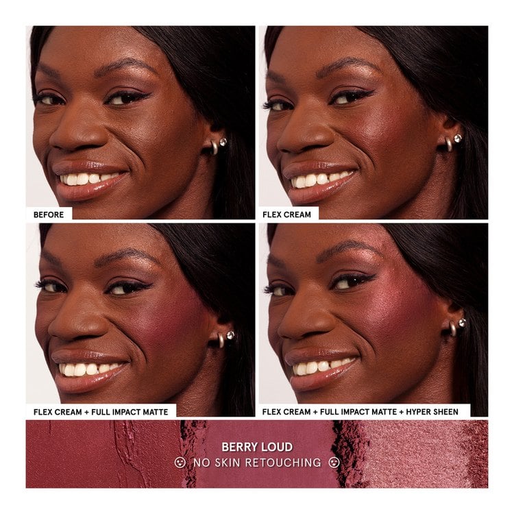 Cheek Clapper 3D Blush Trio • Rich Betch