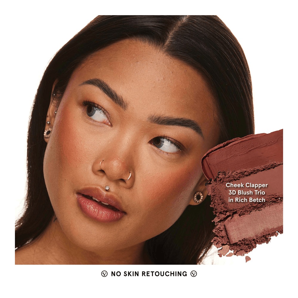 Cheek Clapper 3D Blush Trio • Rich Betch