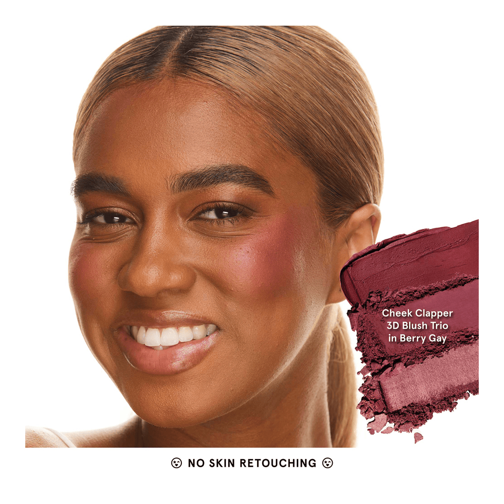 Cheek Clapper 3D Blush Trio • Berry Gay