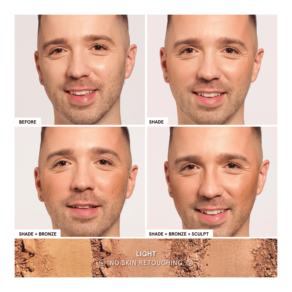 Made For Shade Sculpting Bronzer Trio • Light