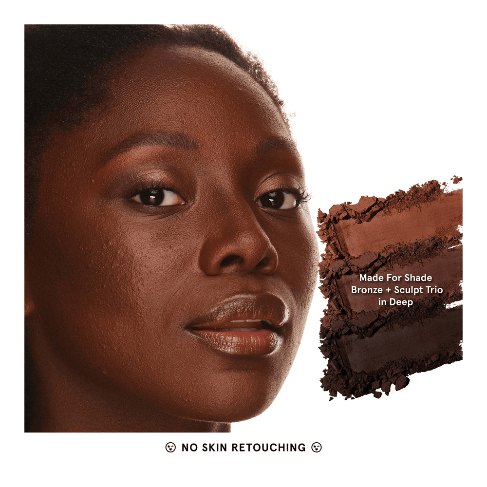 Made For Shade Sculpting Bronzer Trio • Deep