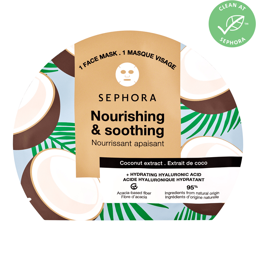 Fiber Face Masks • Coconut - Nourishing & Soothing