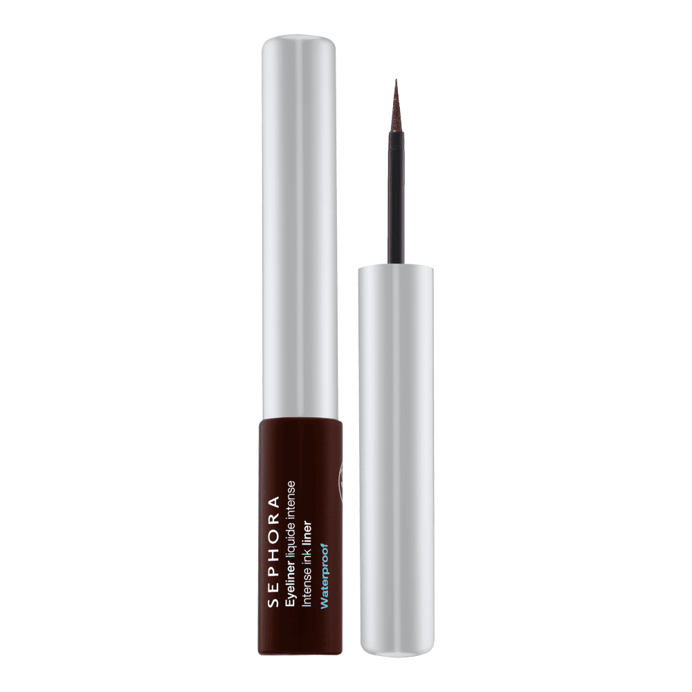 Intense Ink Waterproof Liquid Eyeliner • 02 Satin Chocolate Brown