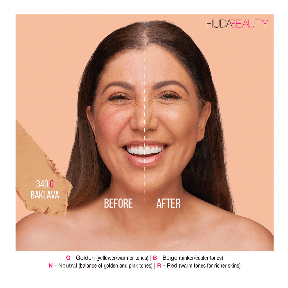 #FauxFilter Skin Finish Buildable Coverage Foundation Stick • Baklava 340G