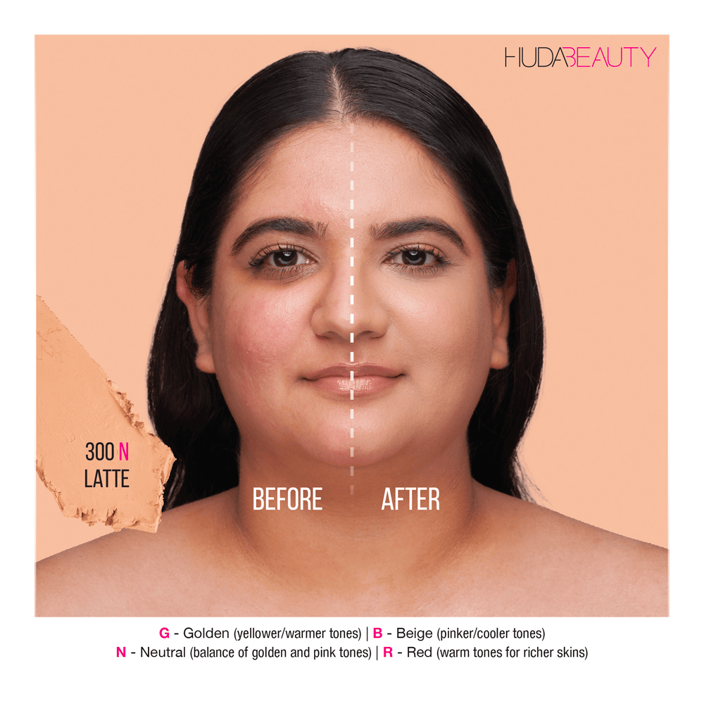 #FauxFilter Skin Finish Buildable Coverage Foundation Stick • Latte 300N