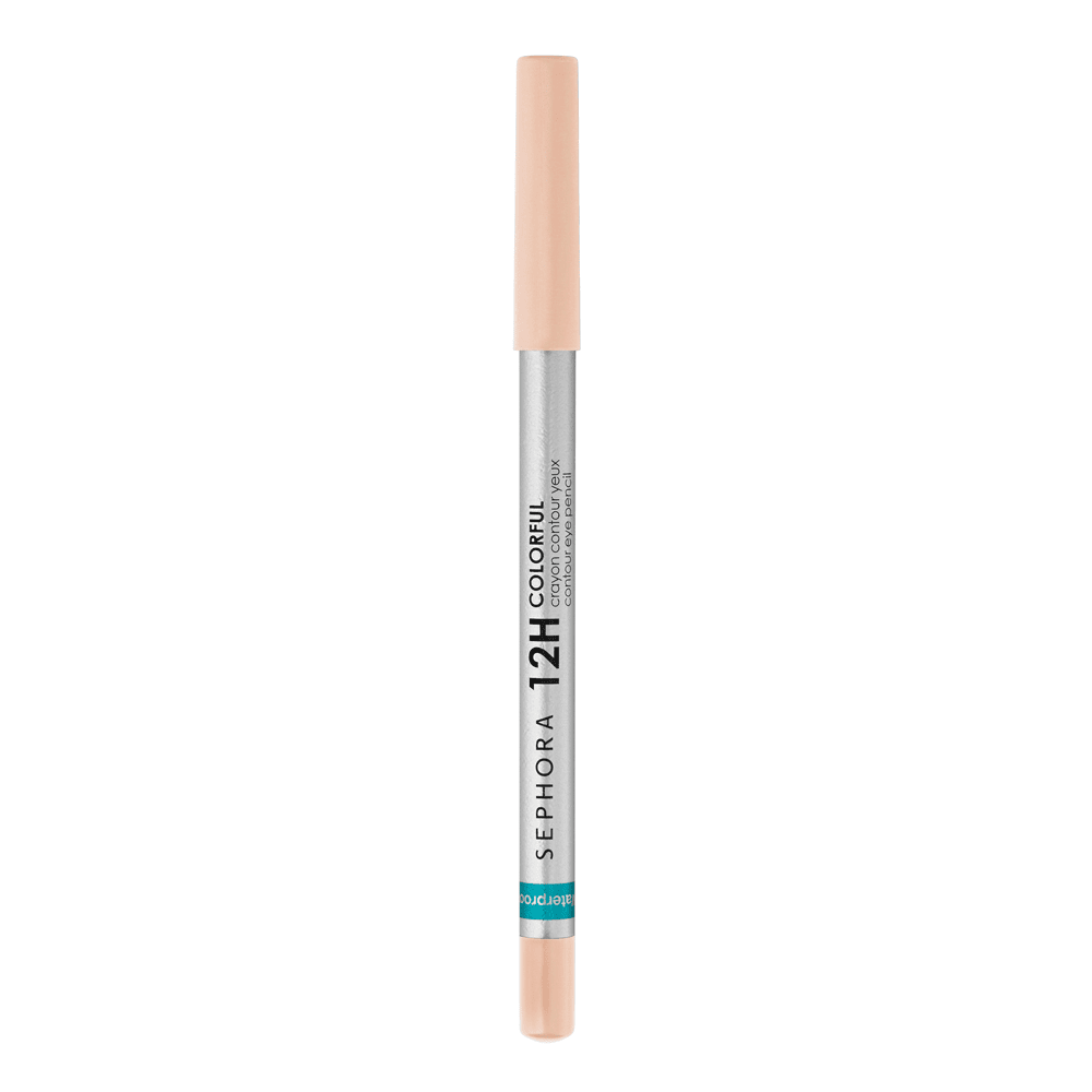12H Colorful Contour Eye Pencil Waterproof Eyeliner • 54 Coconut (Matte)