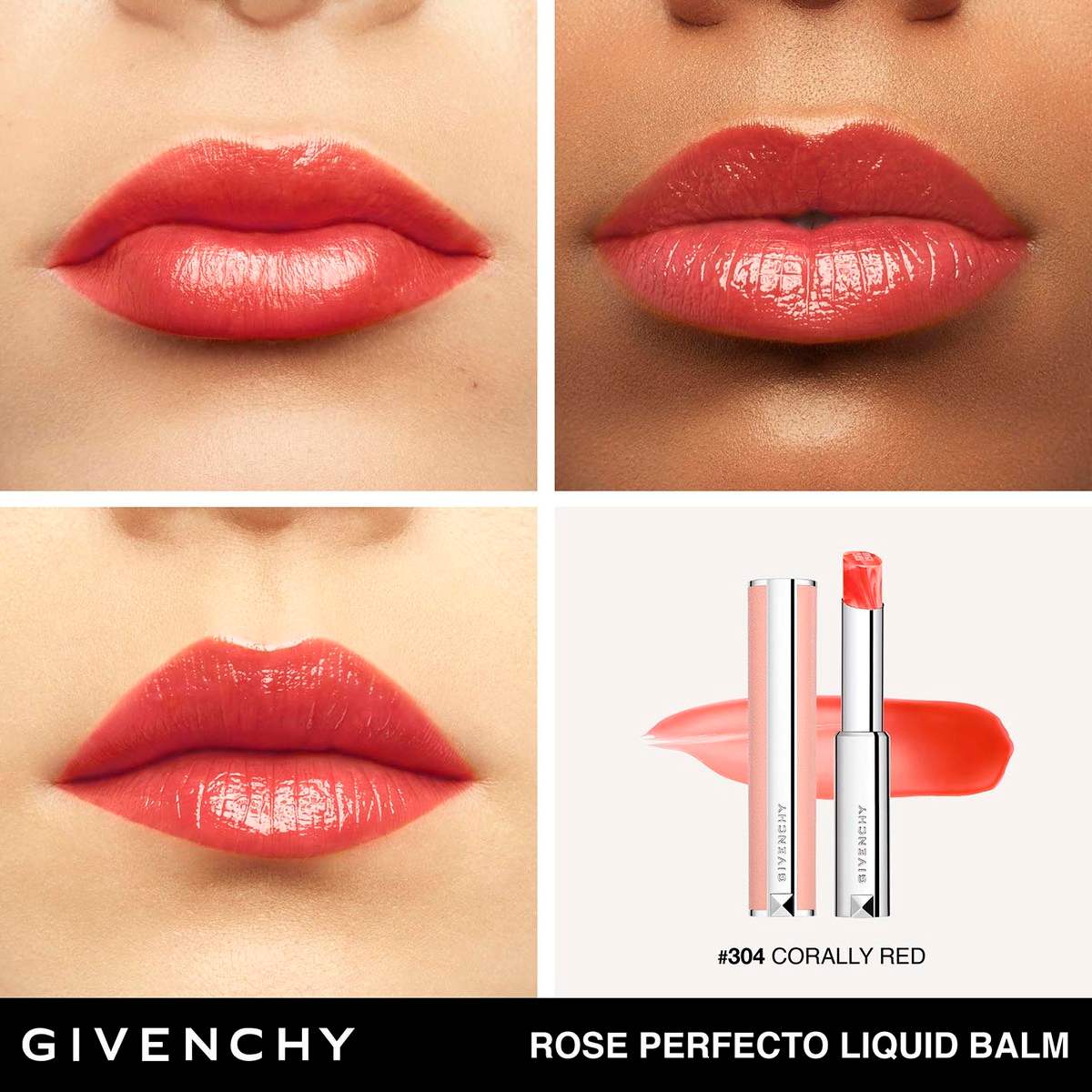 Rose Perfecto Lip Balm • 304 Coral Red