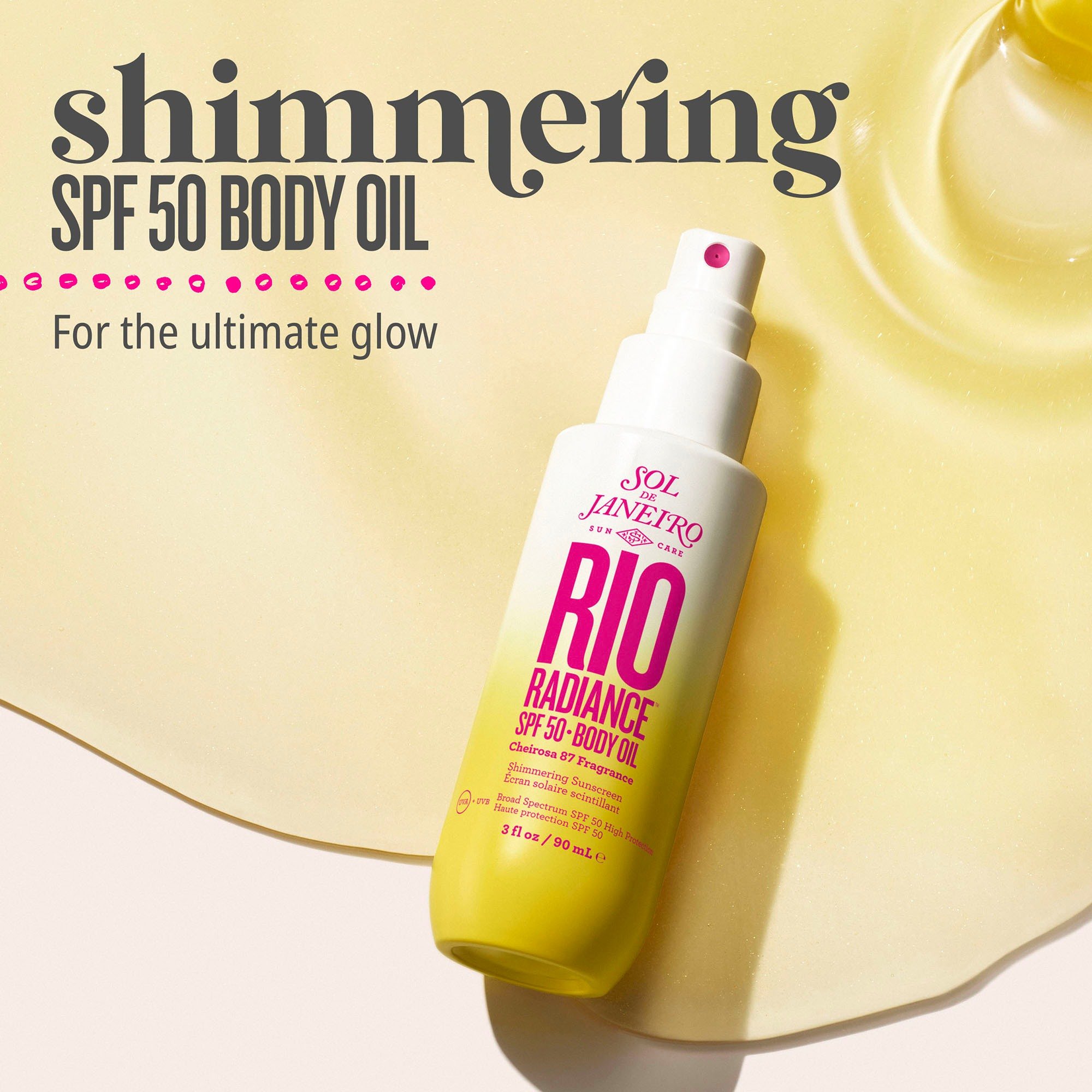 Rio Radiance Body Oil SPF 50 (Limited Edition) • 90ml