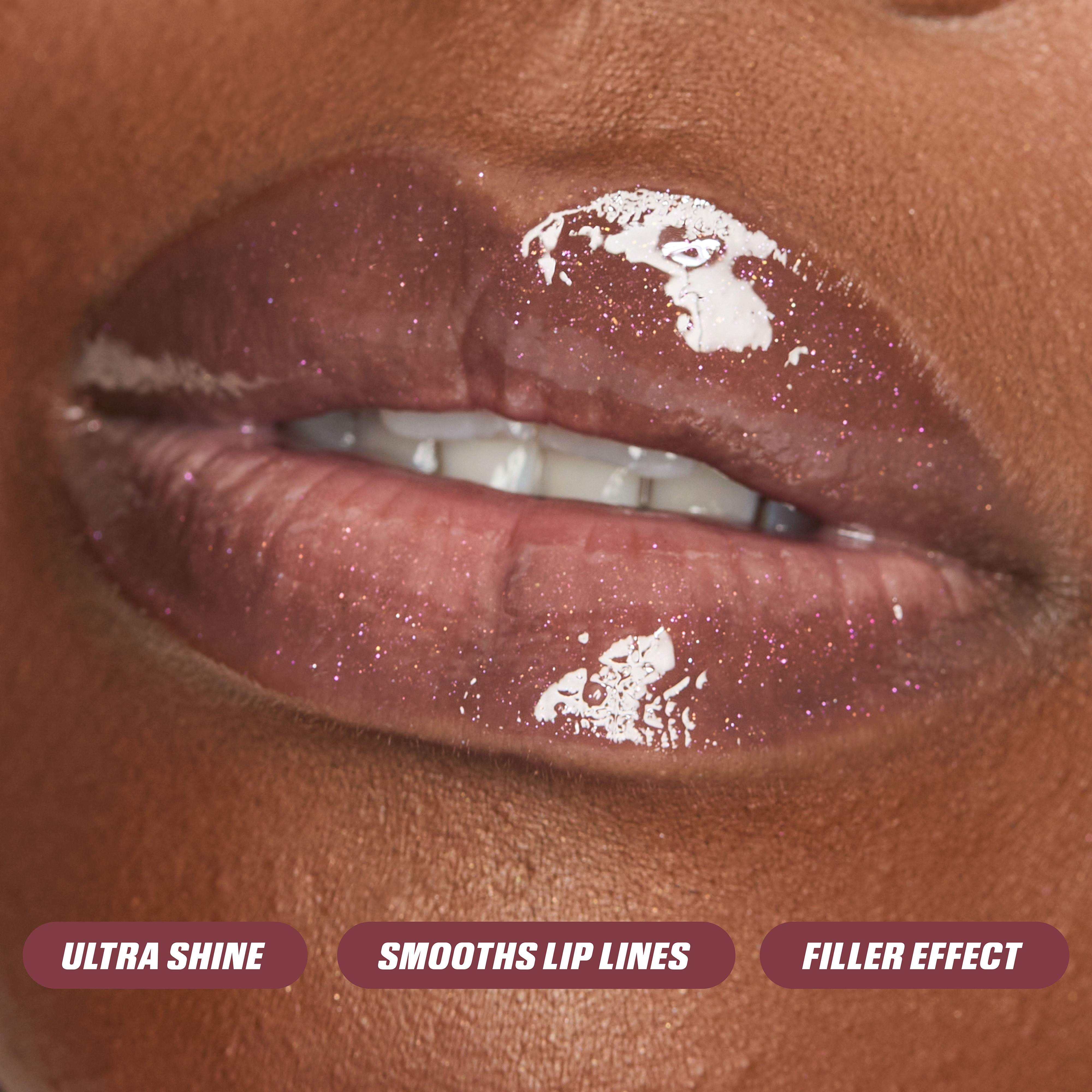Icy Nude Faux Filler Lip Gloss • She Glitzy