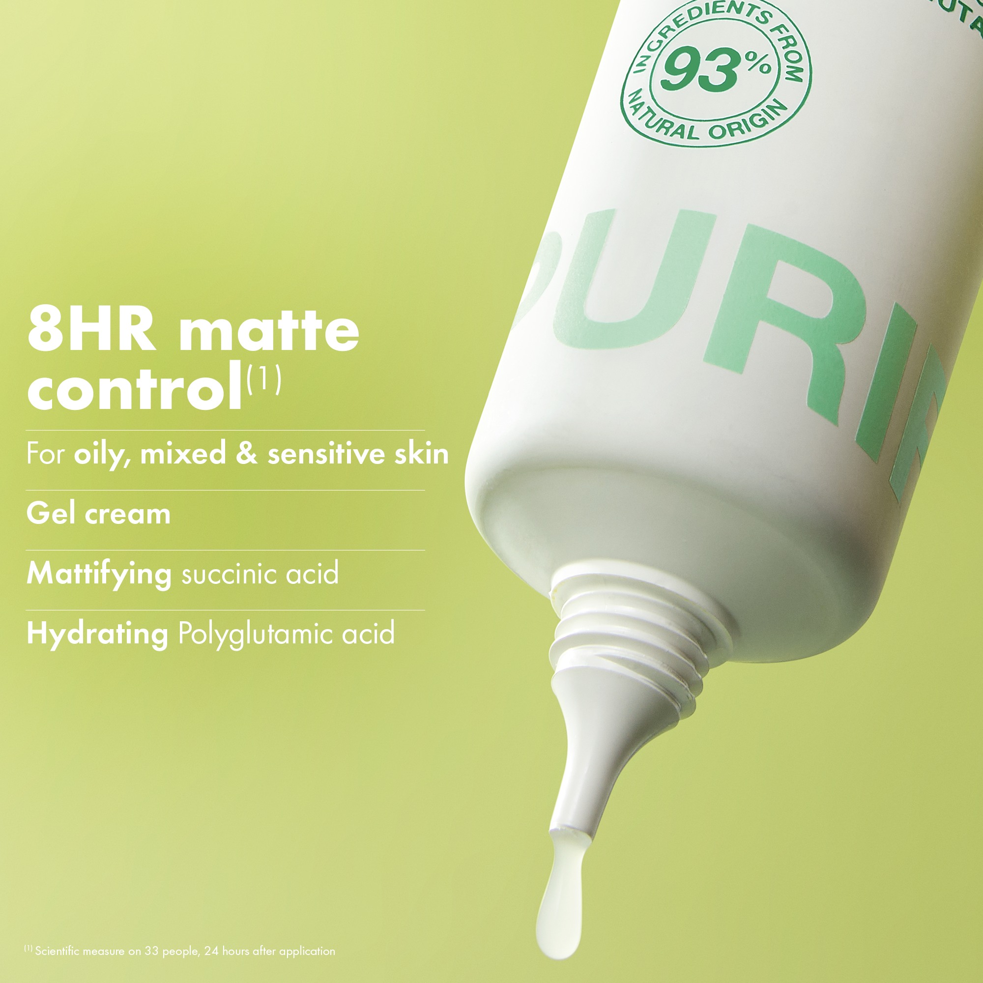 Hydrating & Mattifying Oil-Free Gel Cream • 50ml