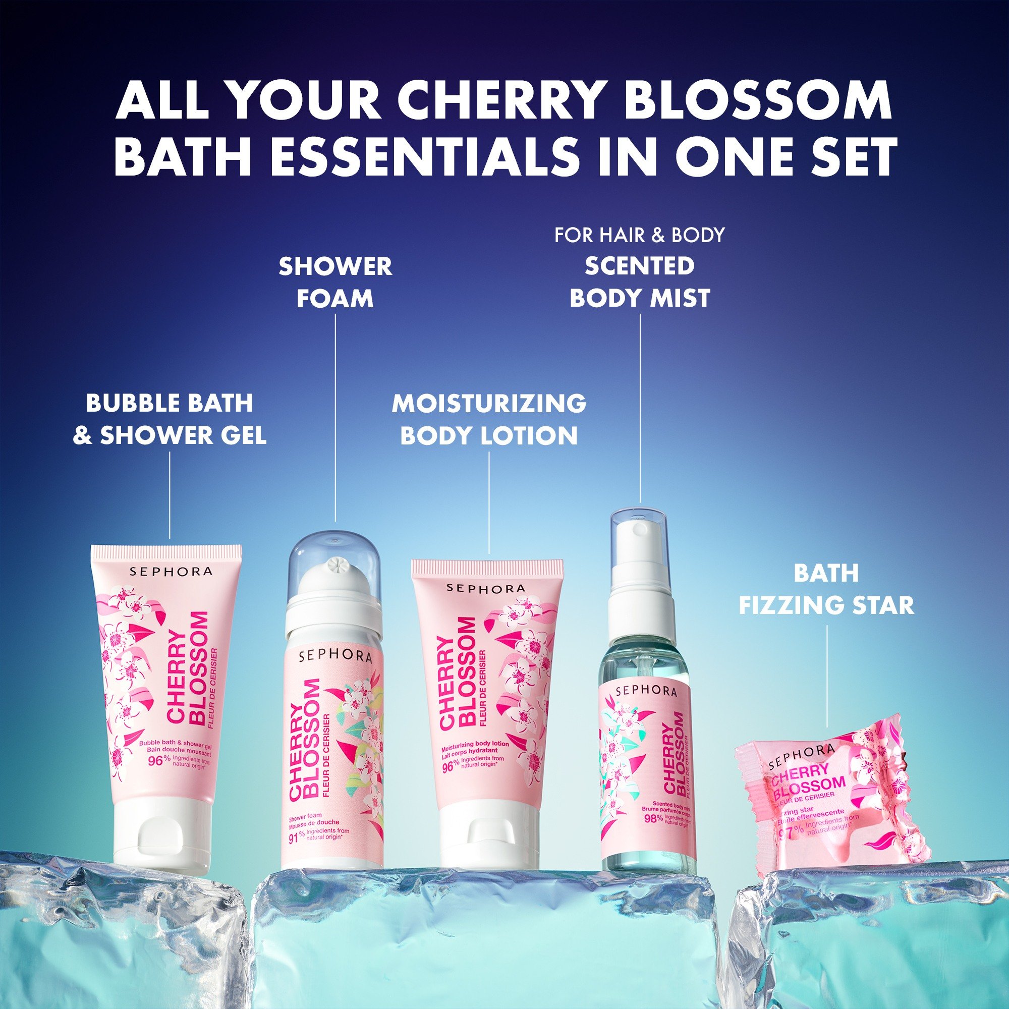 Moving Lights Bath Mini Essentials Set (Holiday Limited Edition) • 5pc