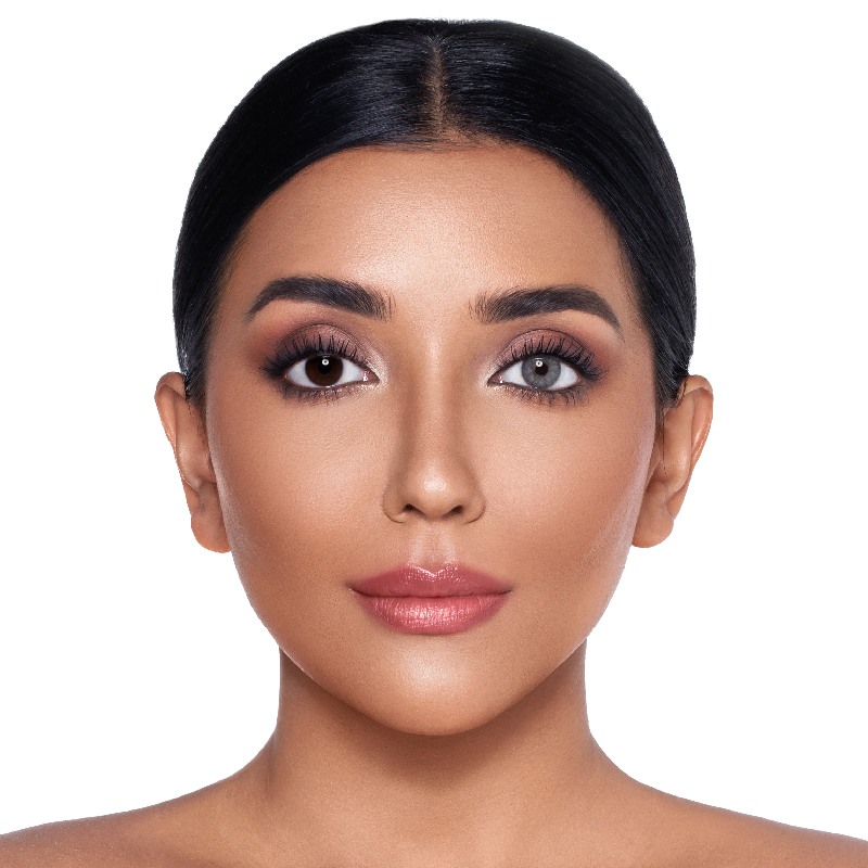 Coloured Contact Lenses Graphite - 1 Month • Power -4.00