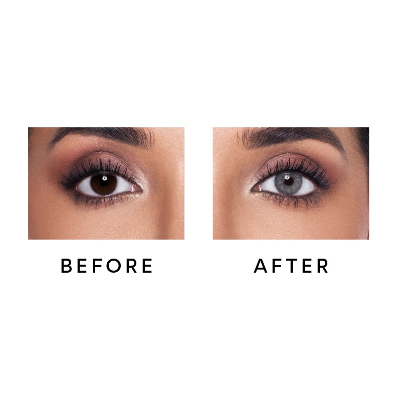 Coloured Contact Lenses Graphite - 1 Day • Power -4.25