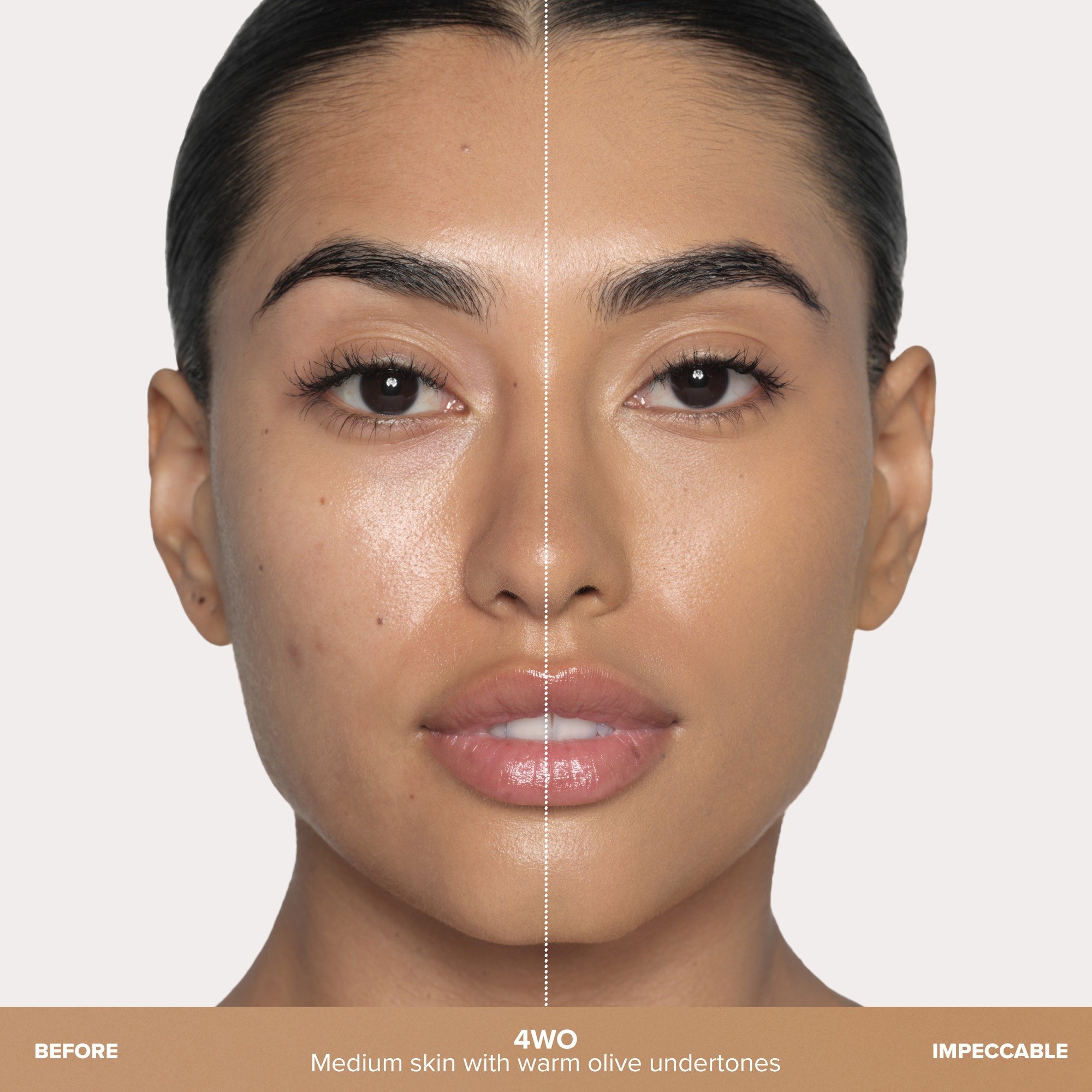 Impeccable Blurring Second Skin Matte Foundation • 4WO