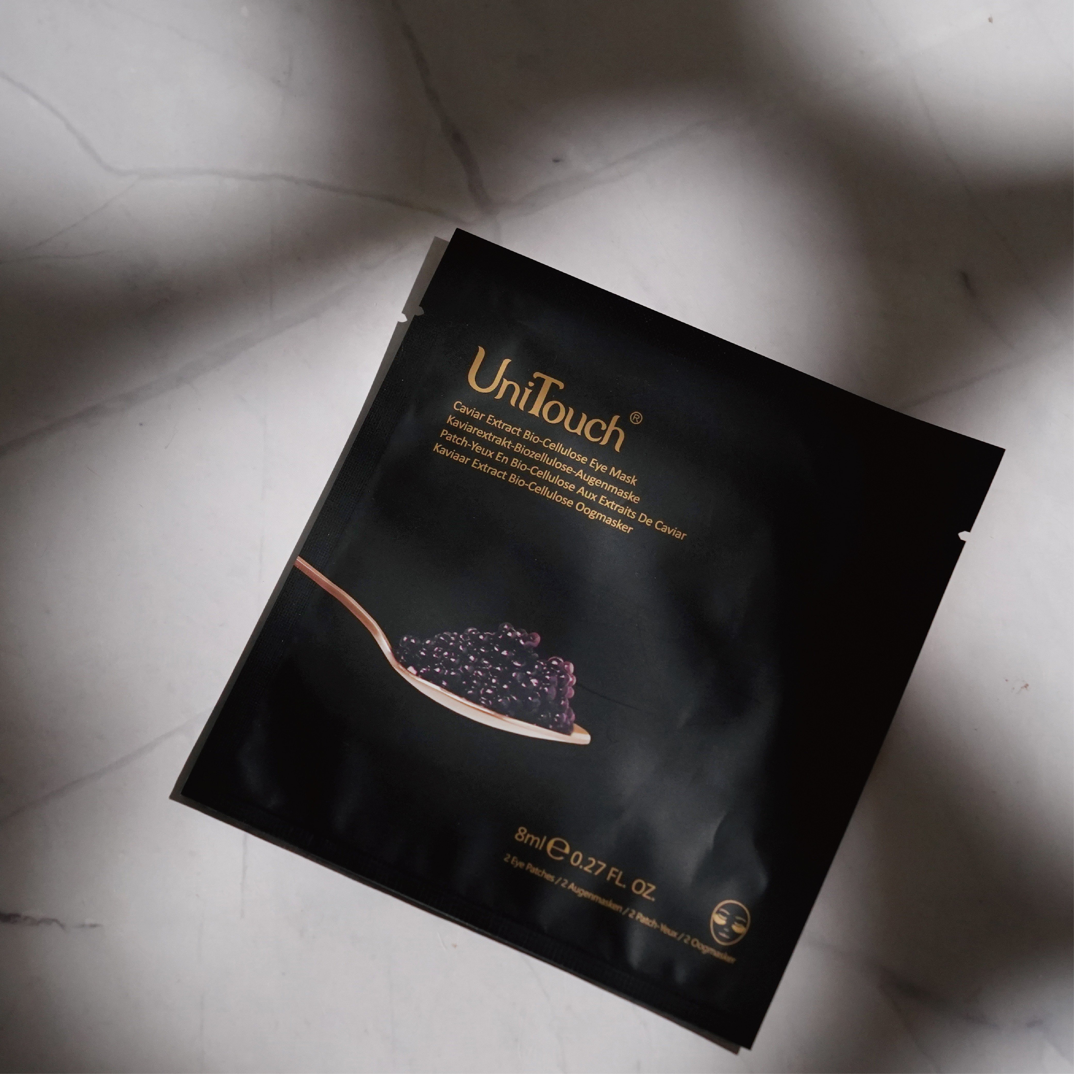 Caviar Extract Bio-Cellulose Eye Mask • 8ml