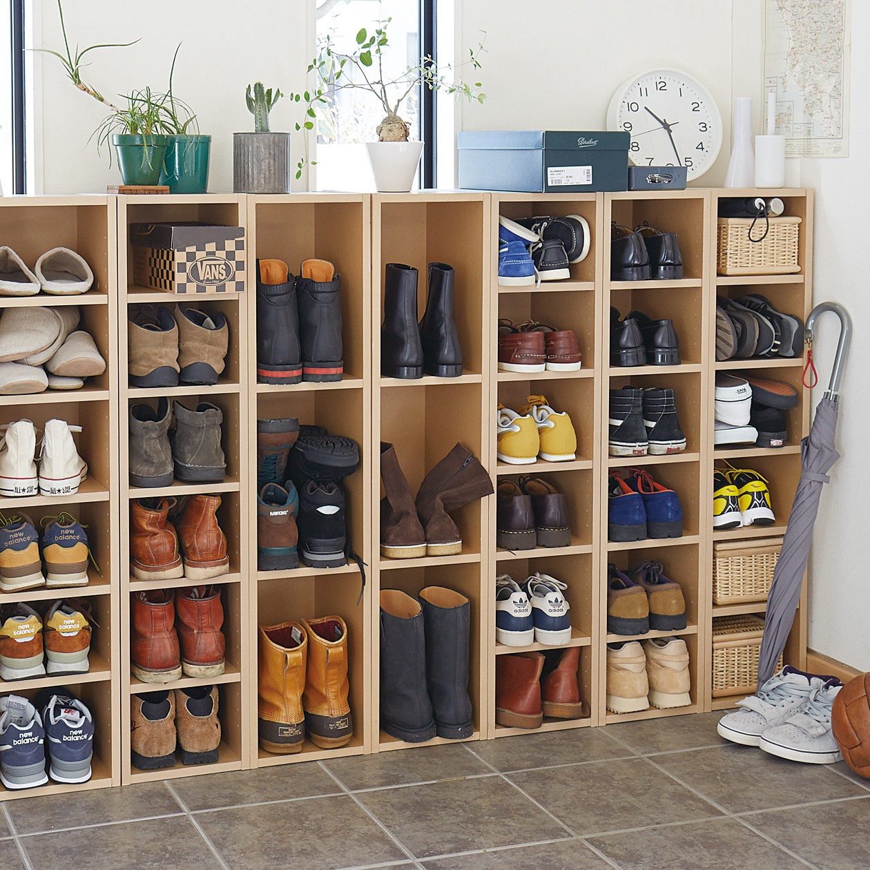 PULP BOARD BOX / SLIM-SIZED / 3-TIER