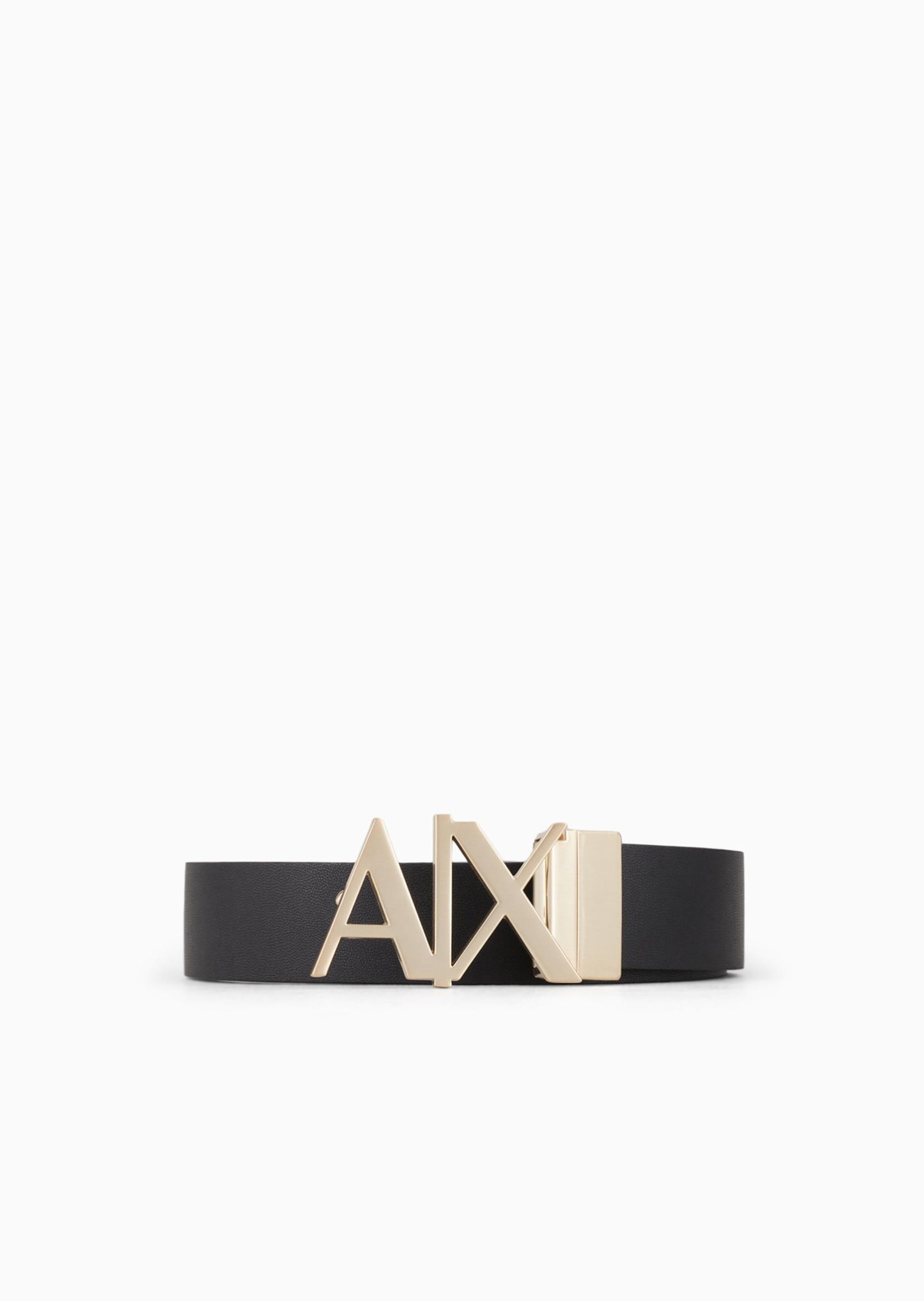 Logo Belts Black/Blu Navy-G. Belts