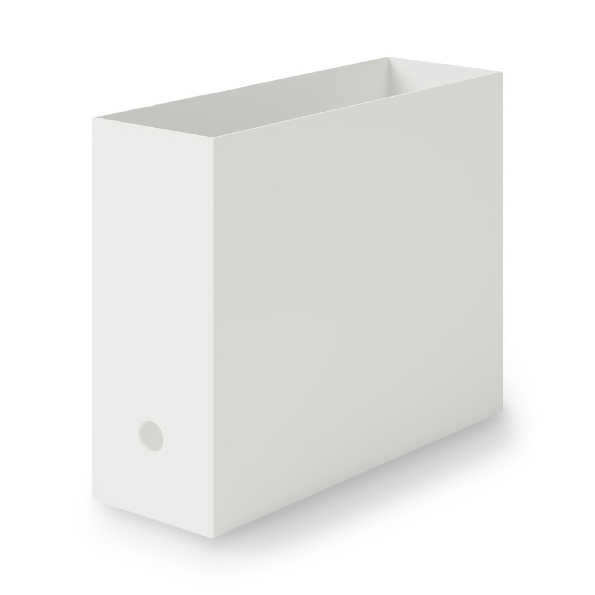 PP FILE BOX / WHITE GREY