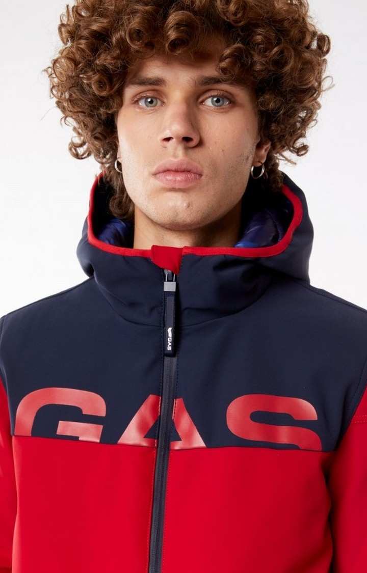 0229+0194 Men's Racker Yoke Colour Block Jacket