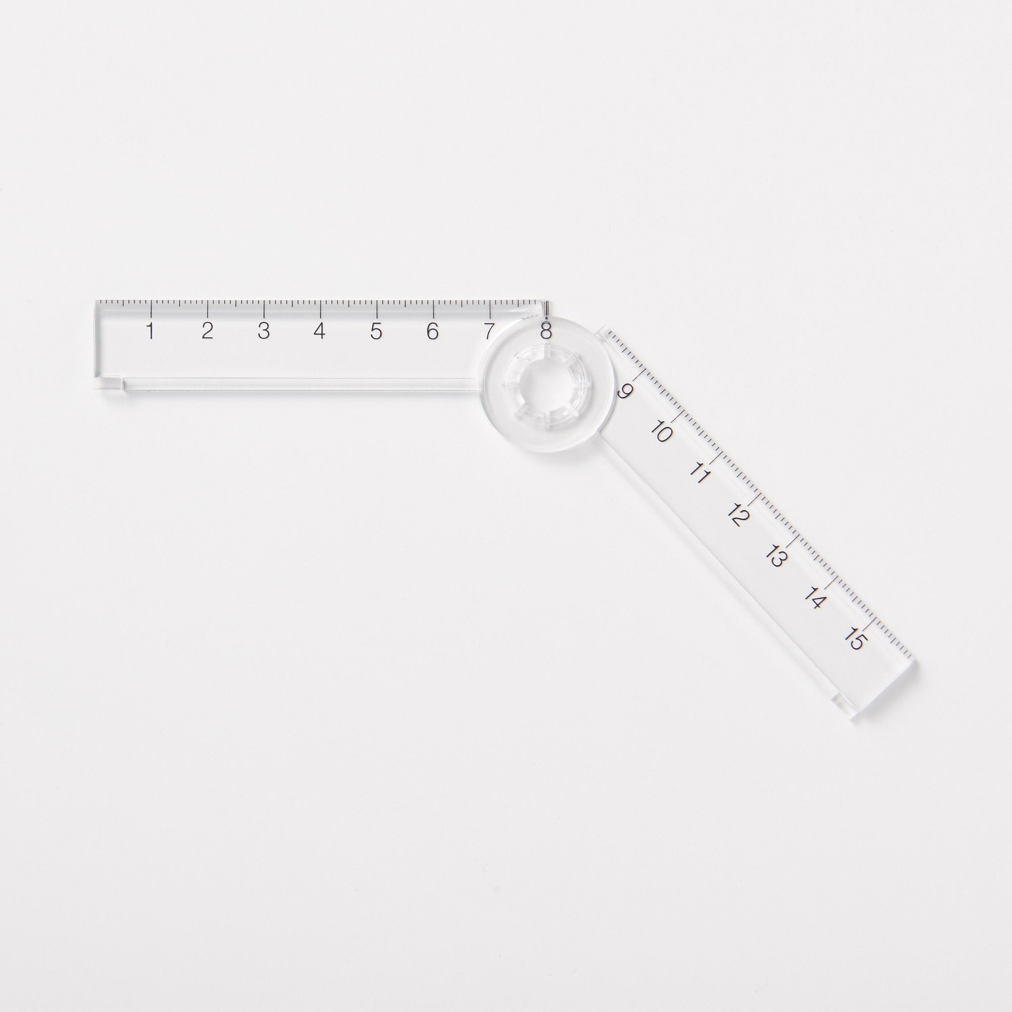 Polycarbonate Double ruler Mini