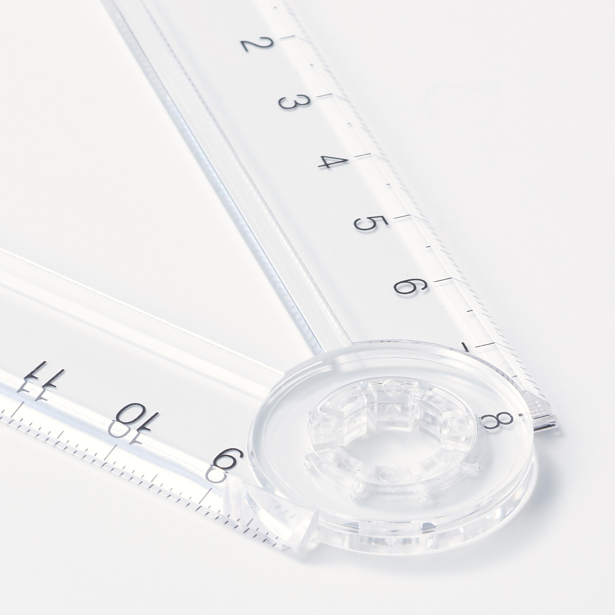Polycarbonate Double ruler Mini