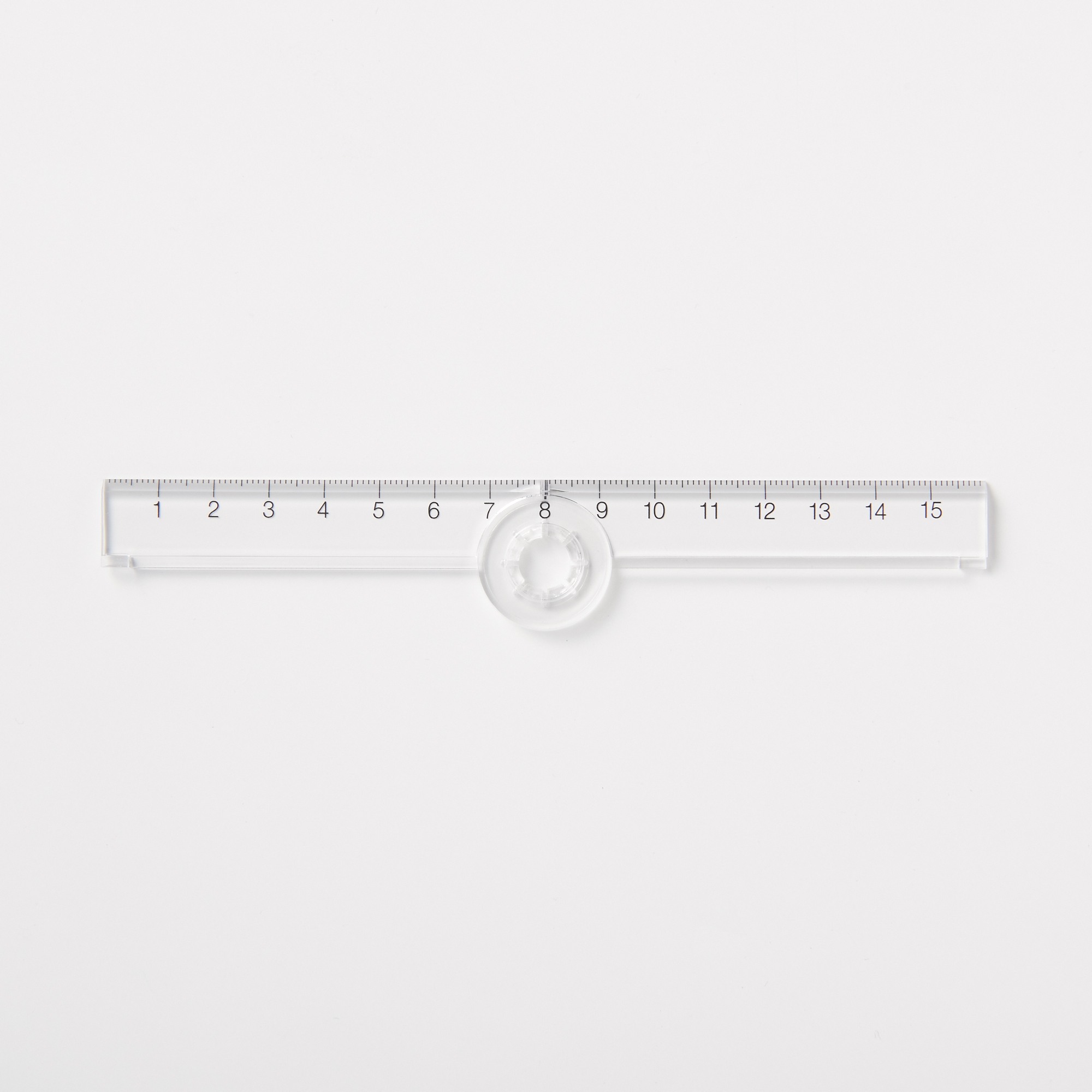 Polycarbonate Double ruler Mini
