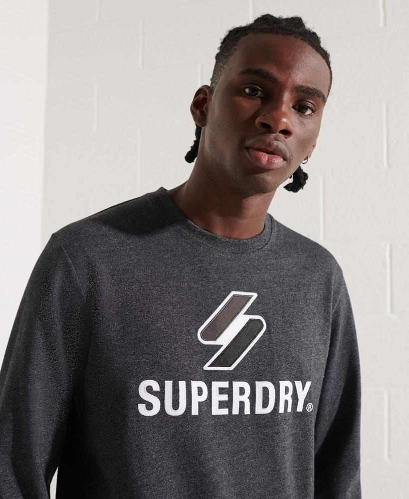 SUPERDRY CODE LOGO APQ L/S TOP