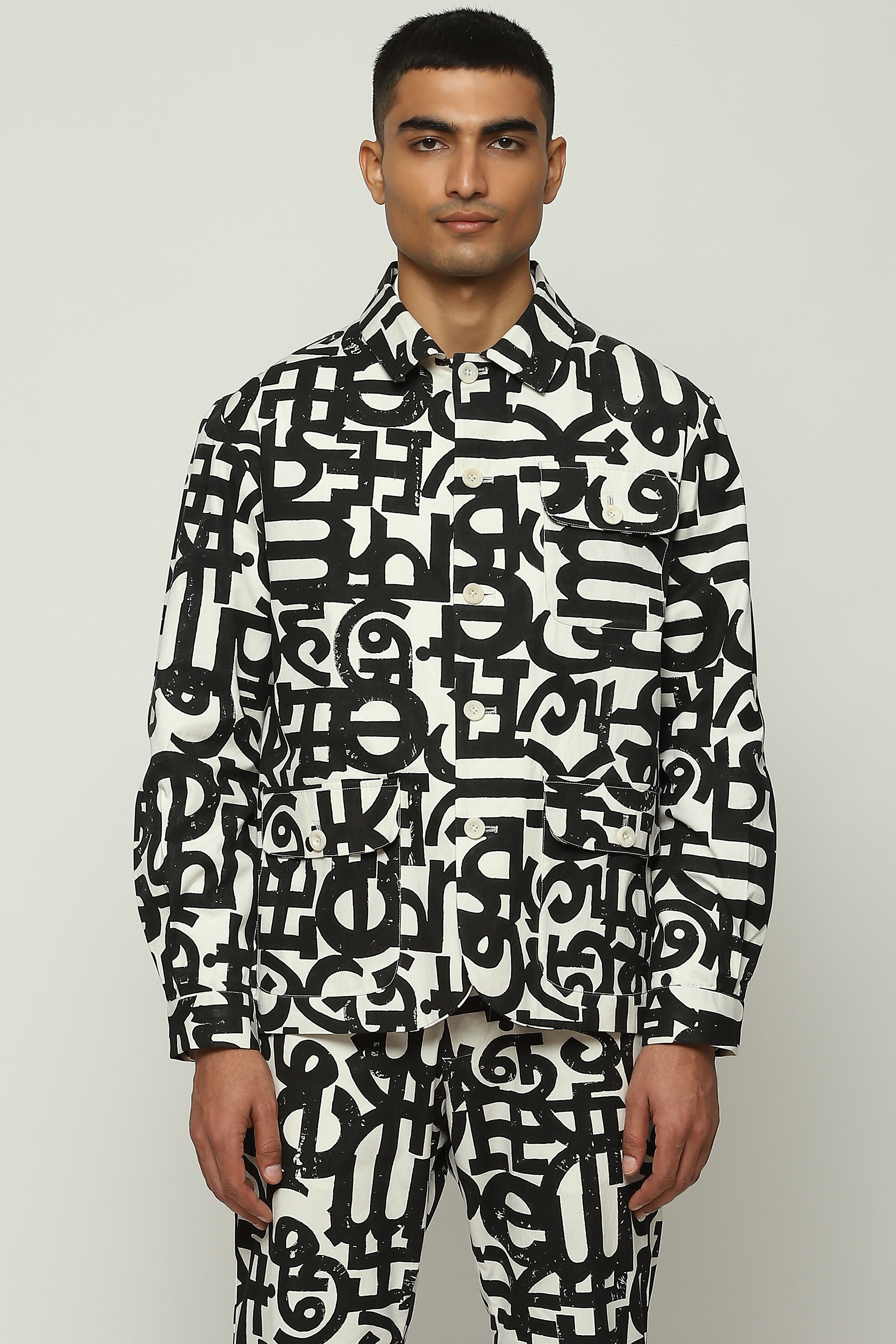 ORGANIC CALLIGRAPHY JACKET