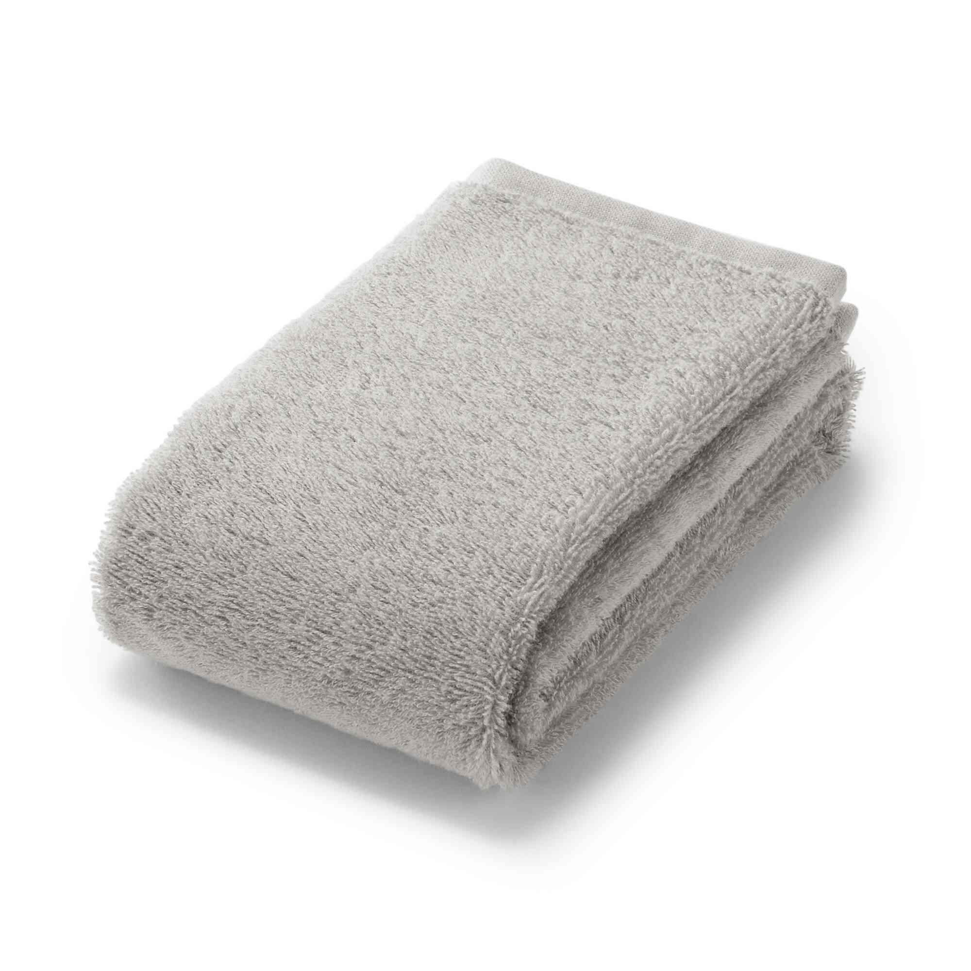PILE WEAVE FACE TOWEL WITH LOOP