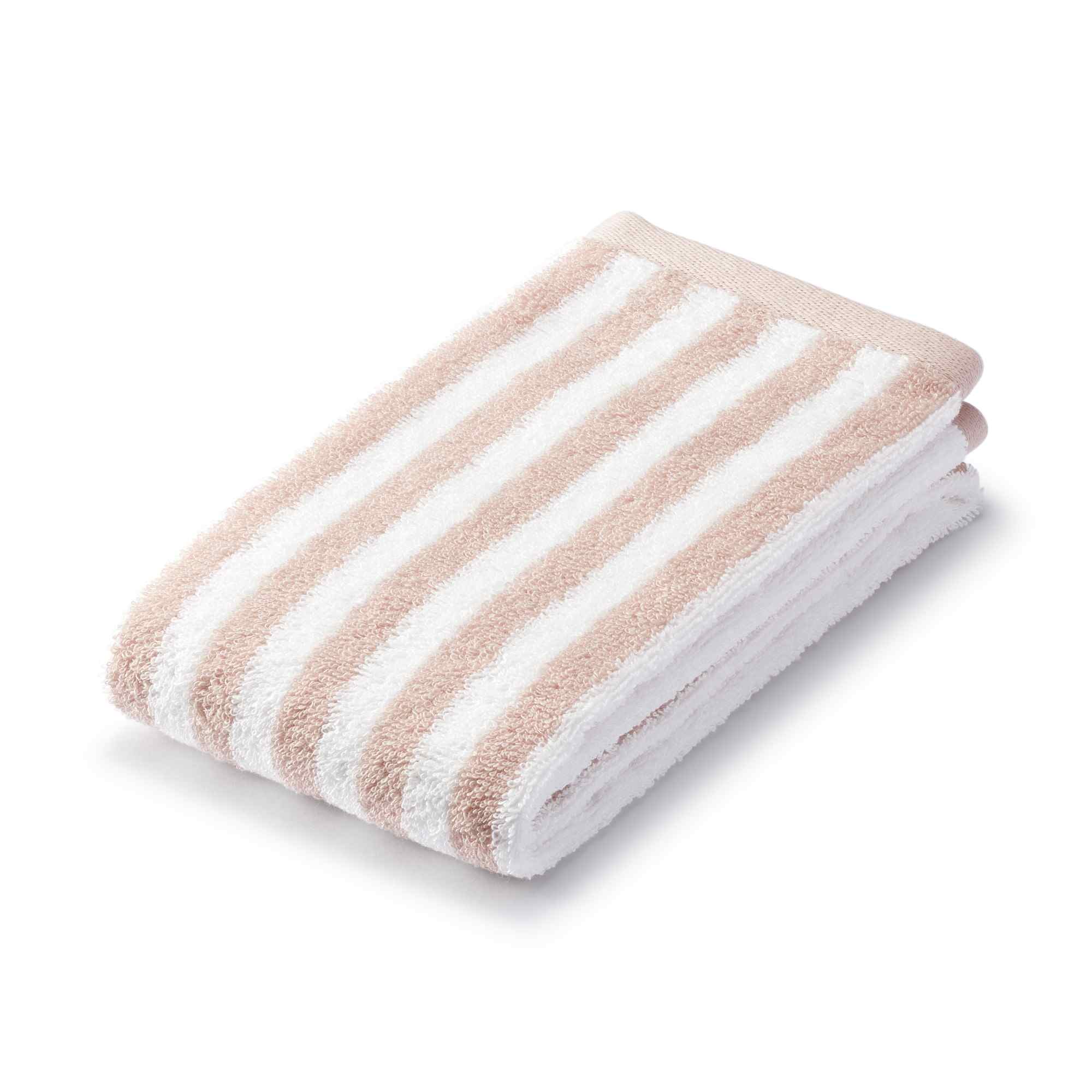 PILE WEAVE FACE TOWEL WITH LOOP