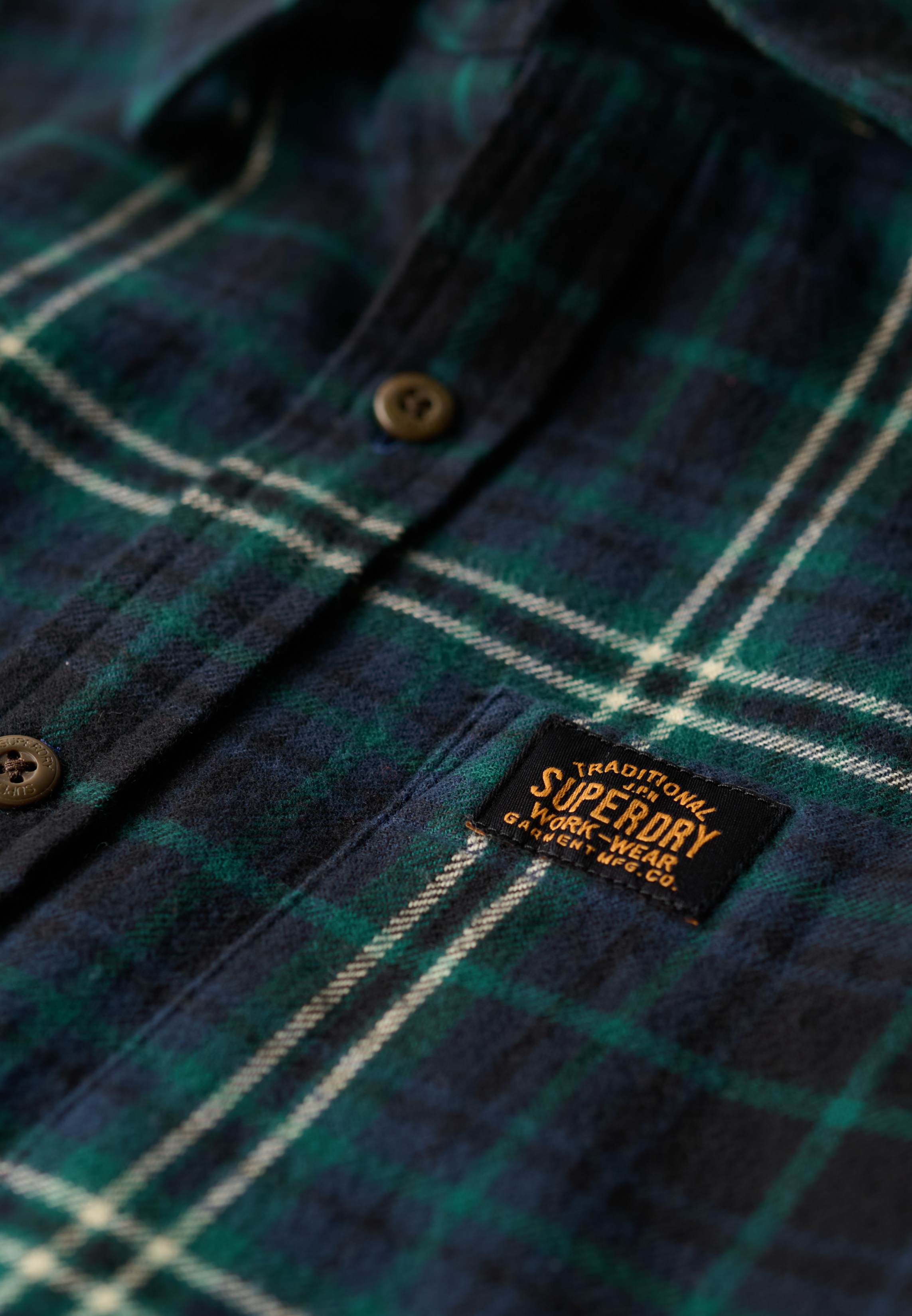 ORGANIC COTTON LUMBERJACK CHECK SHIRT