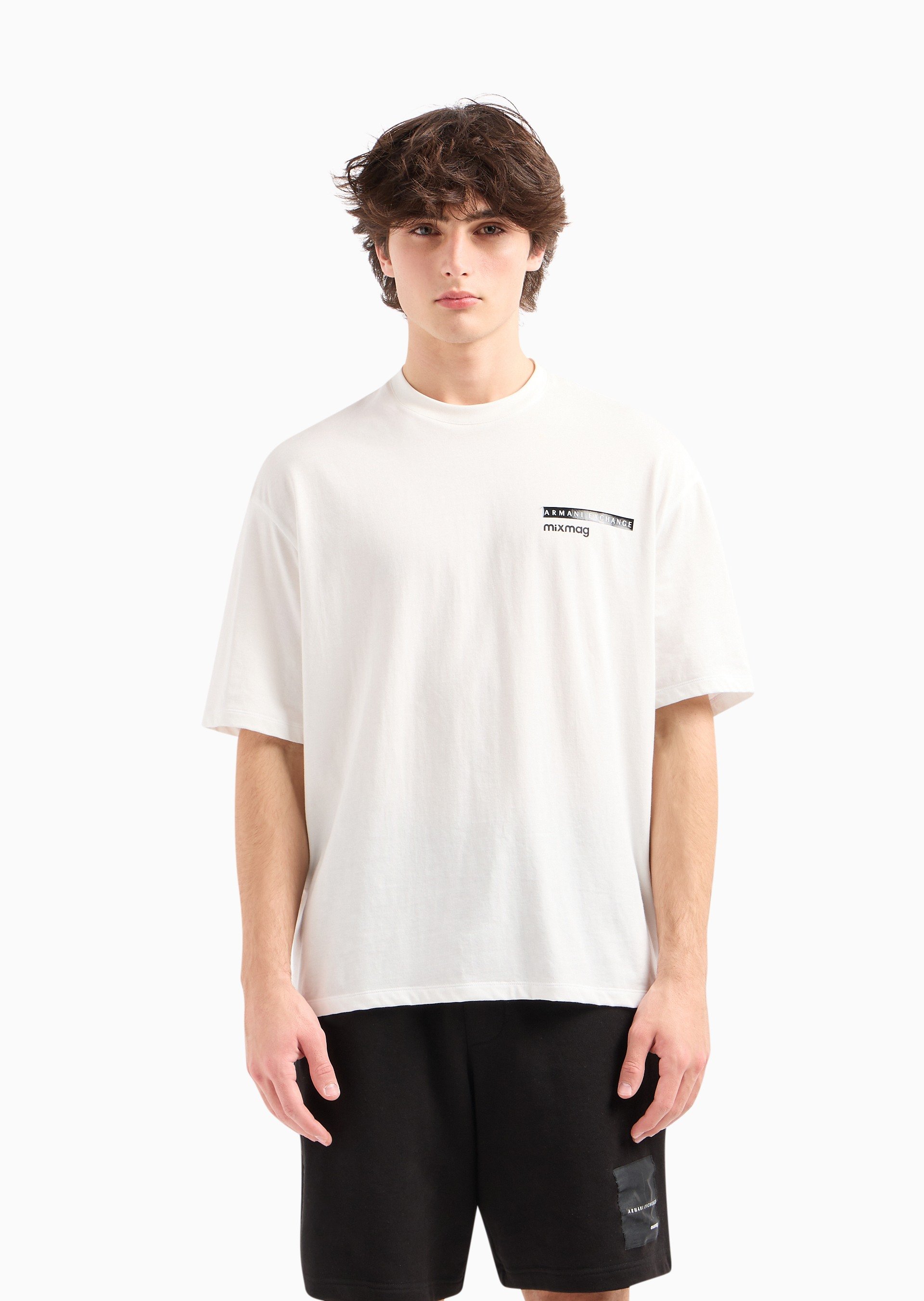 Mix Mag Crew Neck Loose Fit T-Shirt Men's Polo T-shirt