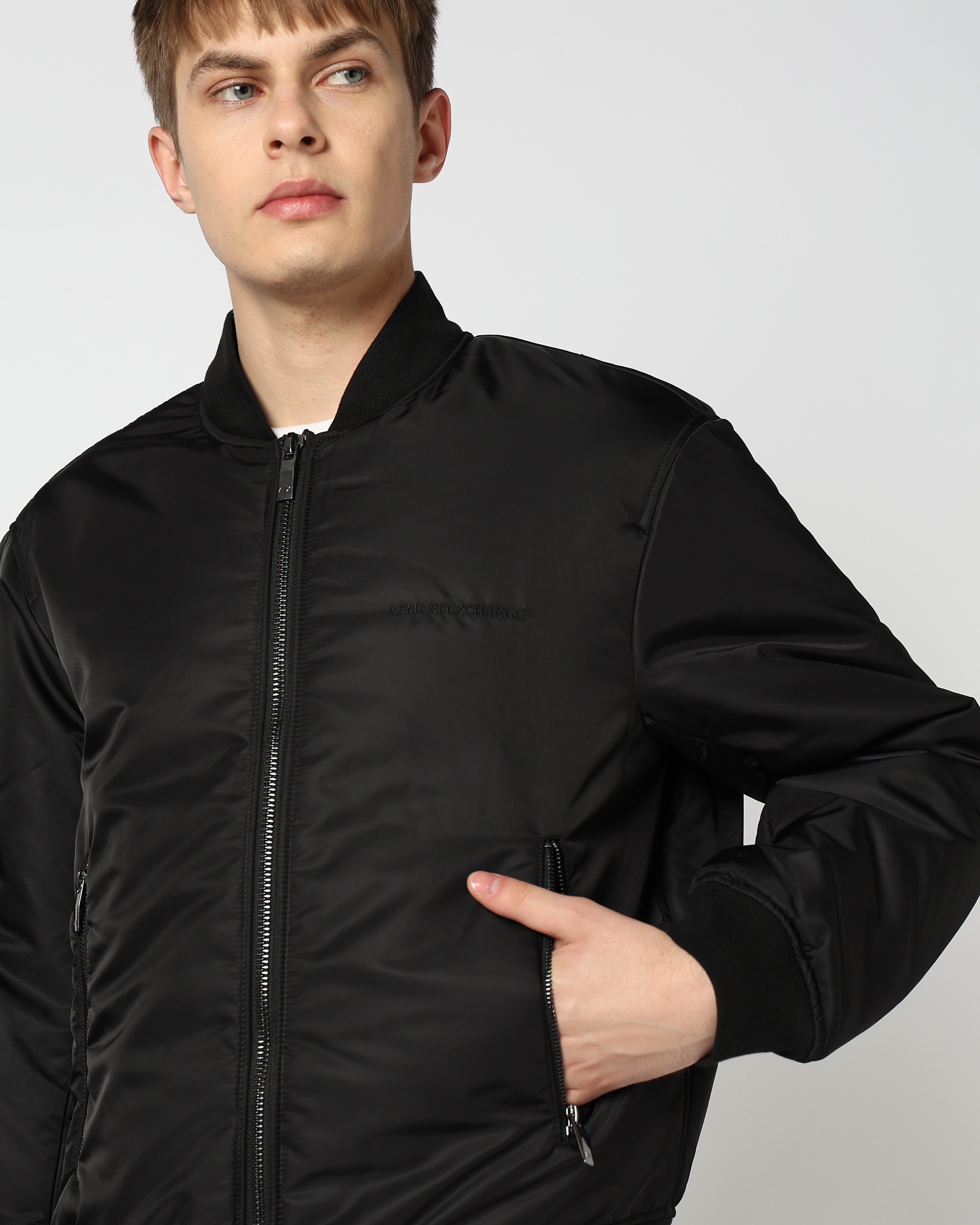 armani exchange eagle jacket