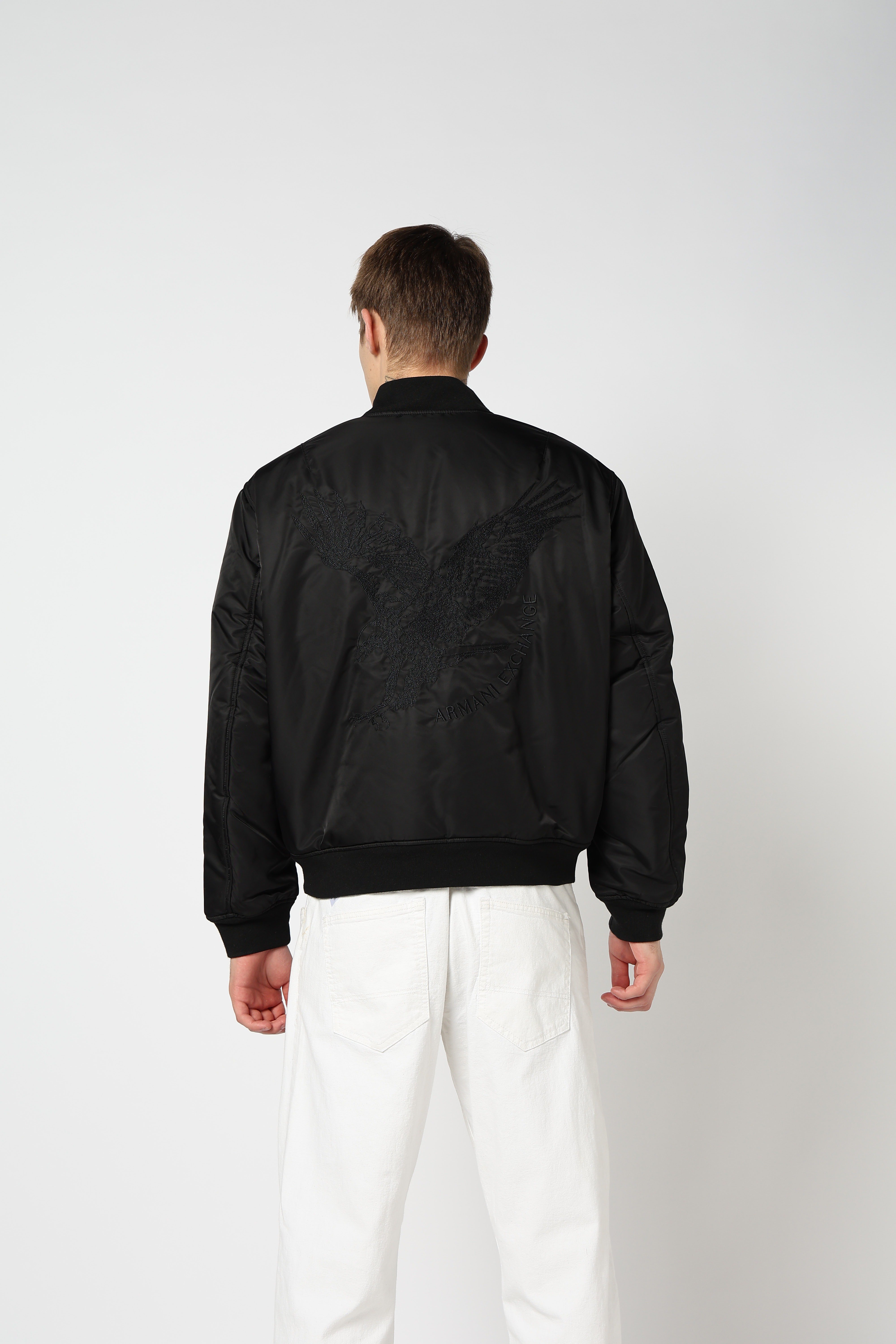 armani exchange eagle jacket