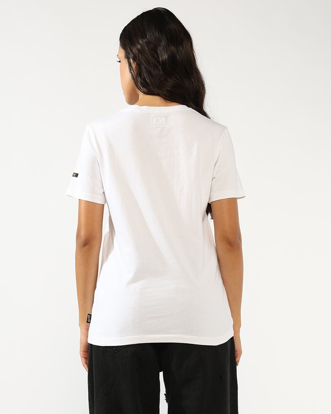 EMBROIDERED LOGO TEE