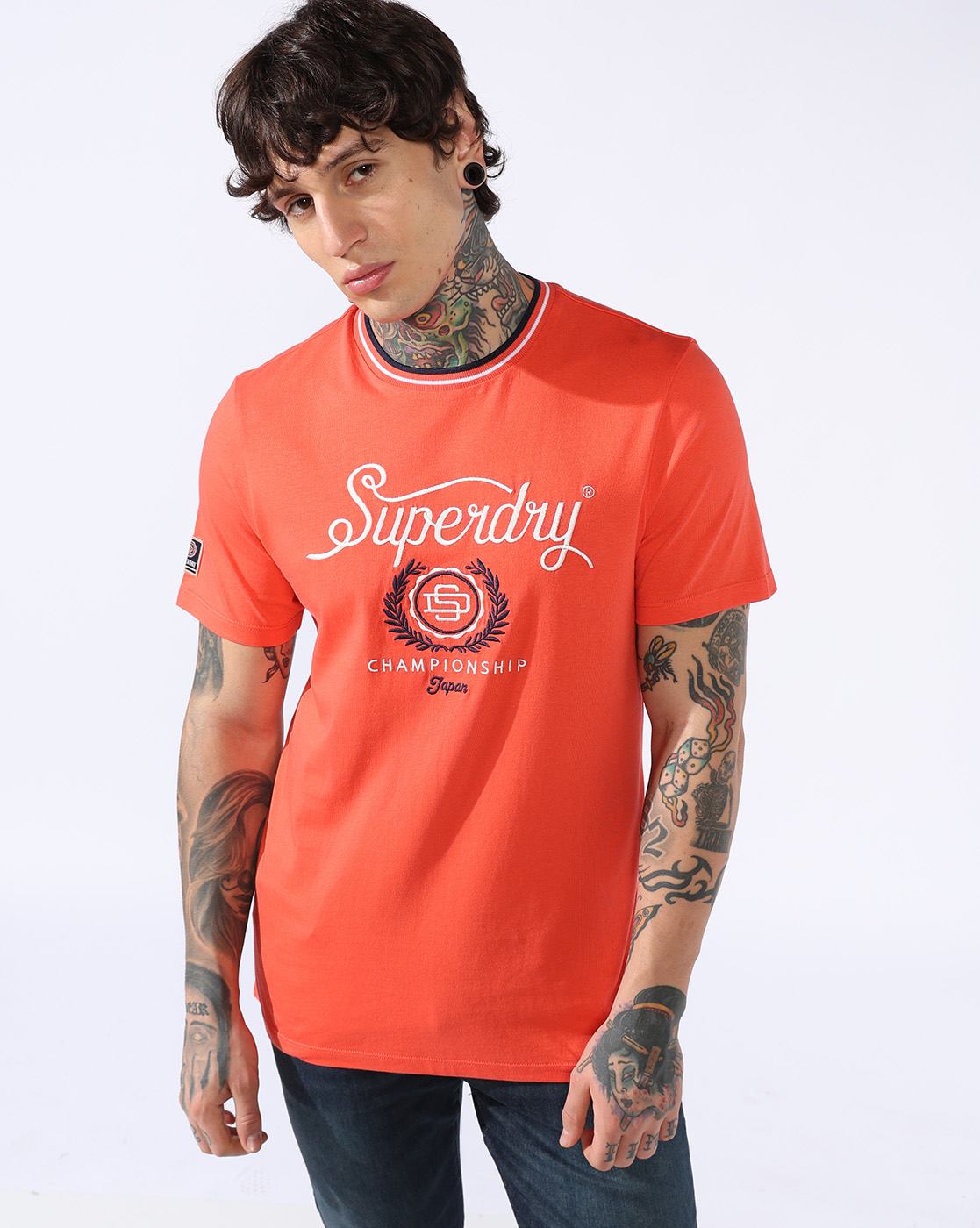 SD TENNIS CHEST CREST TEE