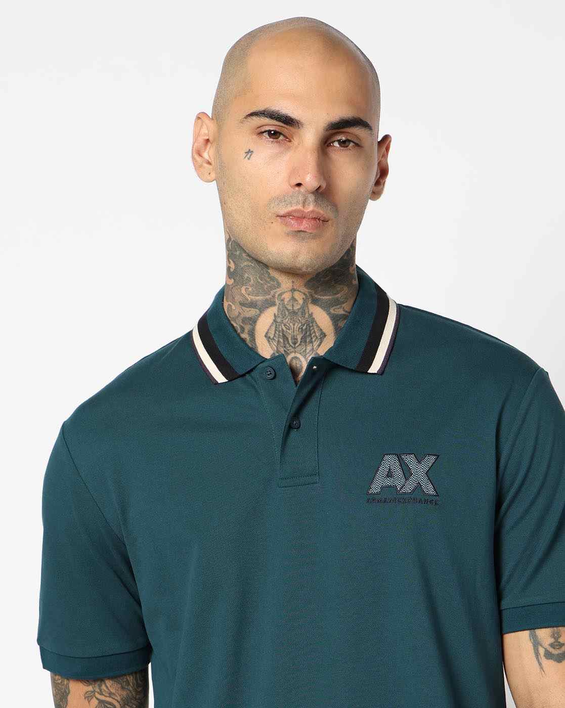 Men Blue Urban Expedition Regular Fit Polos