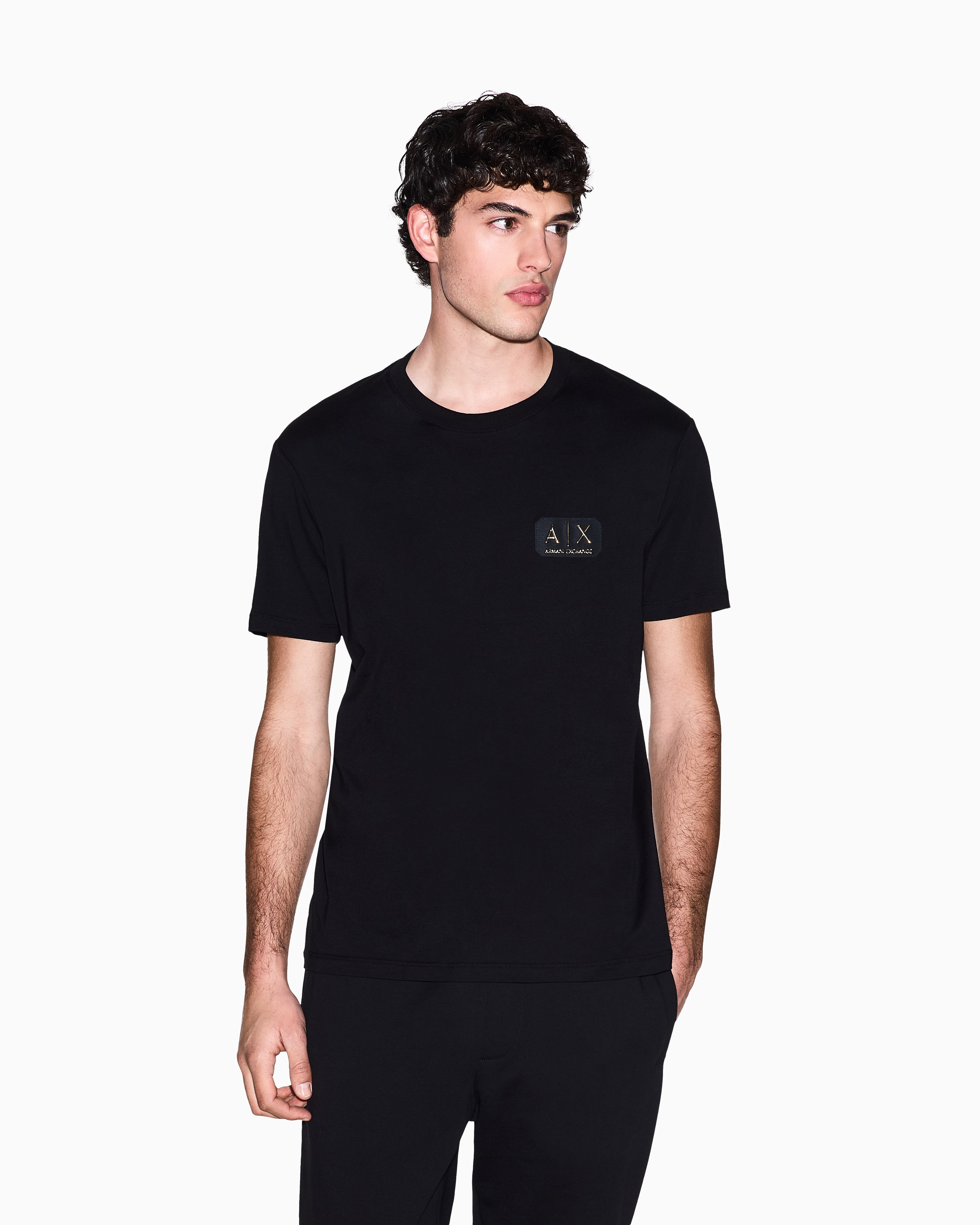 Black & Gold Regular Fit T-SHIRT