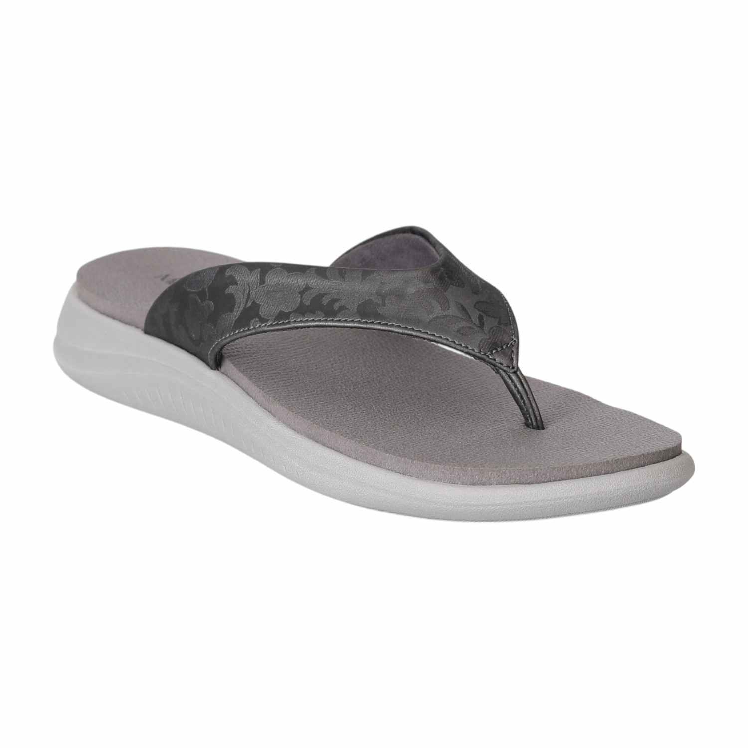 Grey Grace Thong Sandals for Women | Centro Shoes & More
