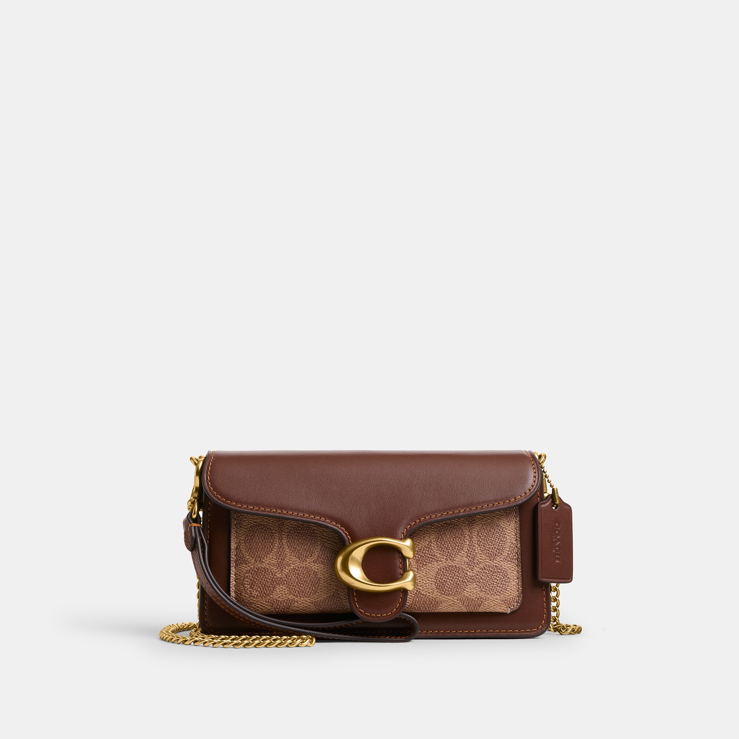 Tabby Chain Crossbody Bag 19 In Signature Canvas