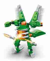 Unisex Green Building Blocks